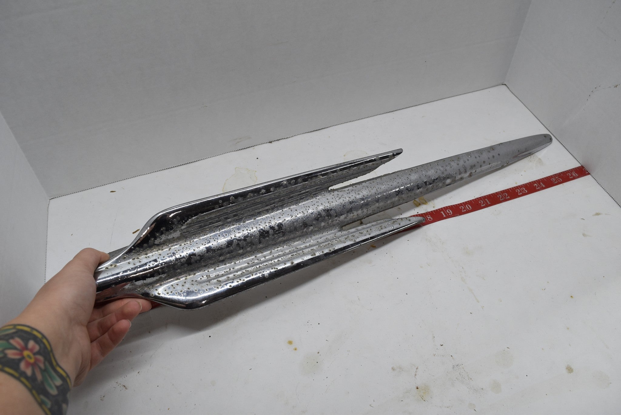 Original 1949 Chrysler Imperial Hood Ornament OEM 49 MOPAR Badge Emble ...