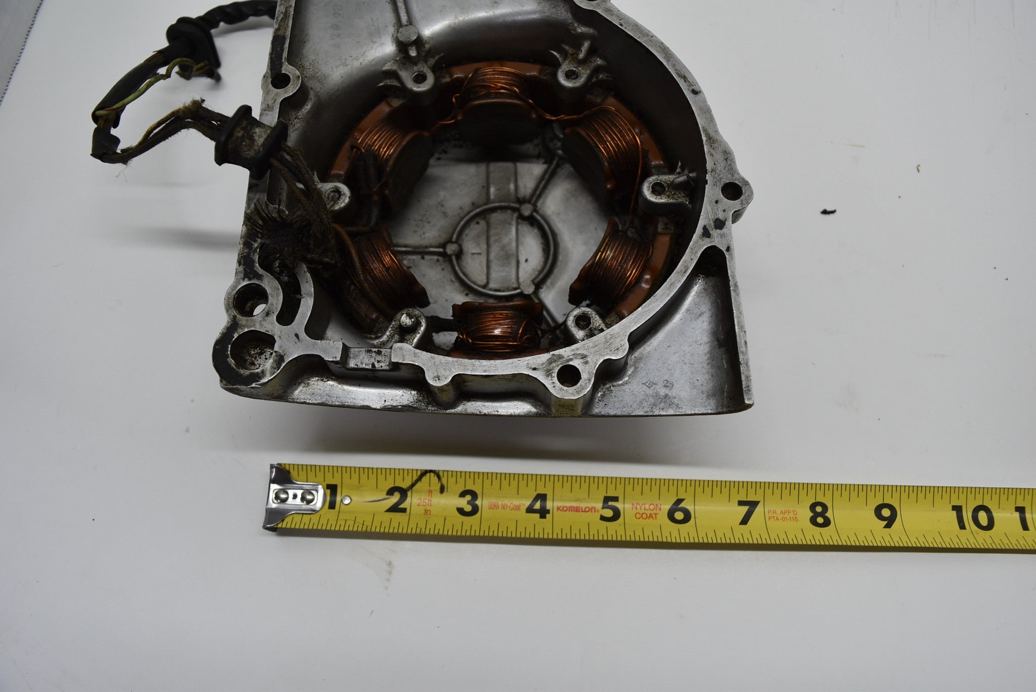 1972 HONDA CB350 ENGINE STATOR COVER CASING HOUSING LEFT SIDE LH 72 ...