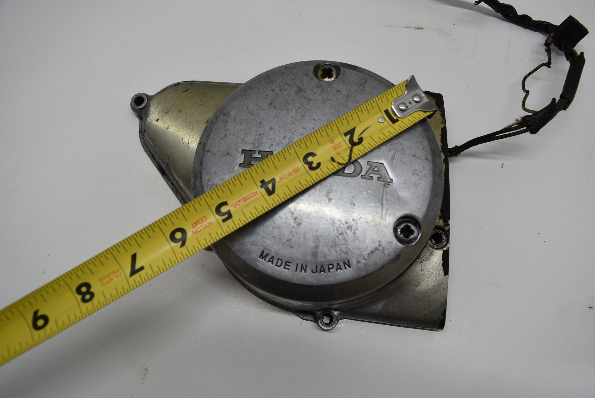 1972 HONDA CB350 ENGINE STATOR COVER CASING HOUSING LEFT SIDE LH 72 ...