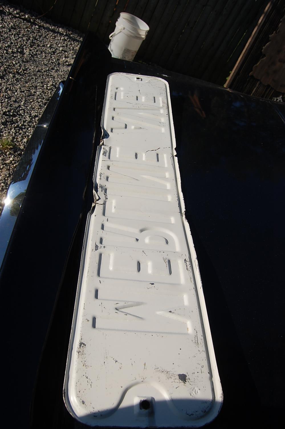 Vintage 1930's Street Sign Antique Embossed Metal– FatMan's Garage, LLC