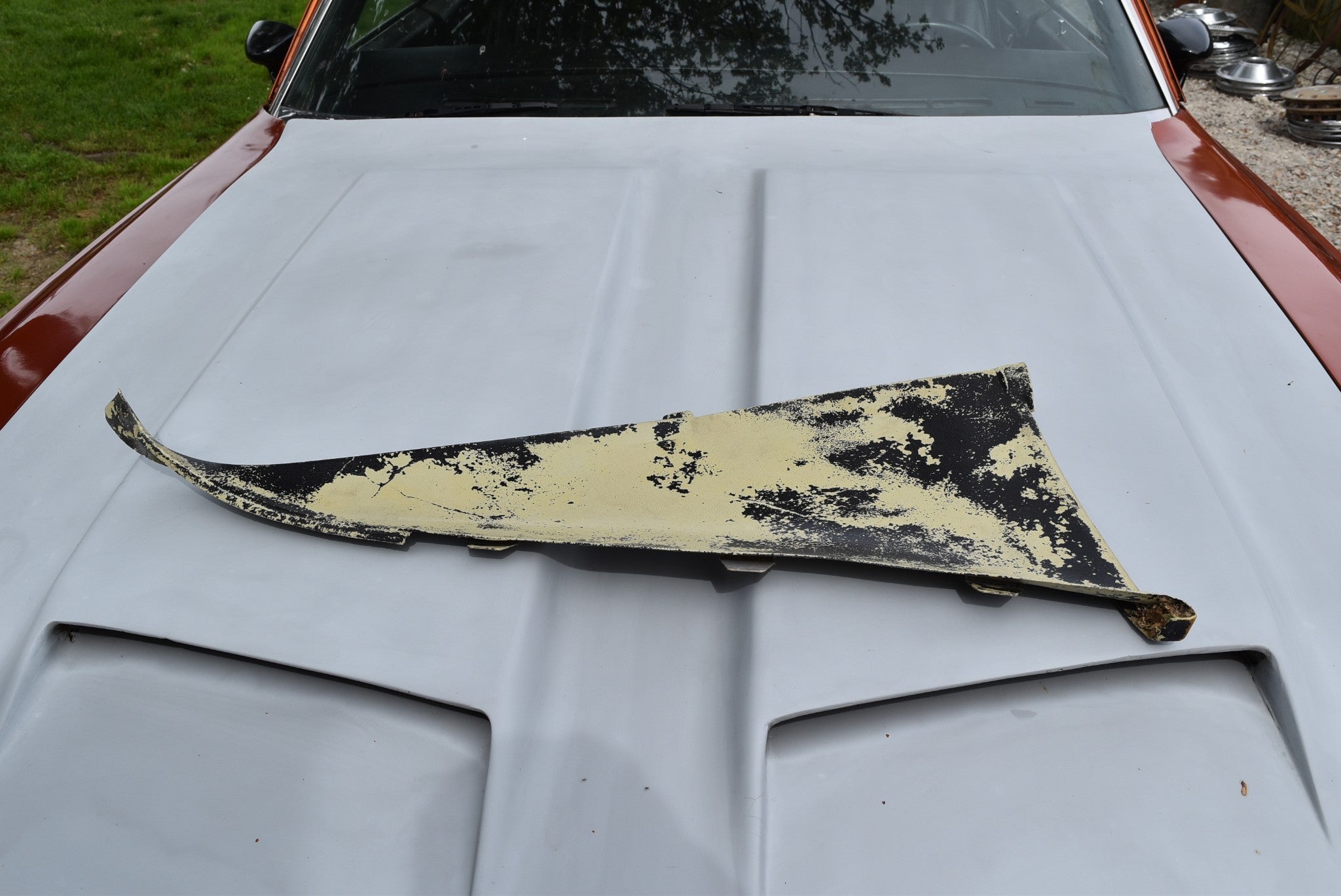 1970-1974 Pontiac Firebird Camaro Rear Interior Sail Panel LH Quarter ...