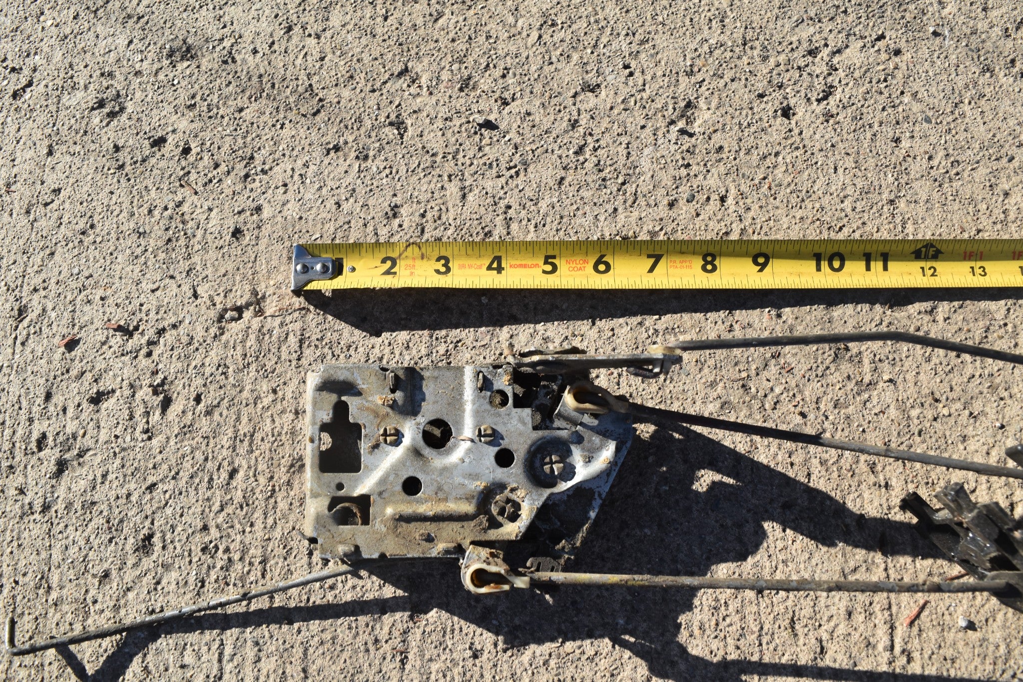 1979 1993 FORD MUSTANG LATCH MECHANISM ASSEMBLY HANDLE PASSENGER RIGHT ...