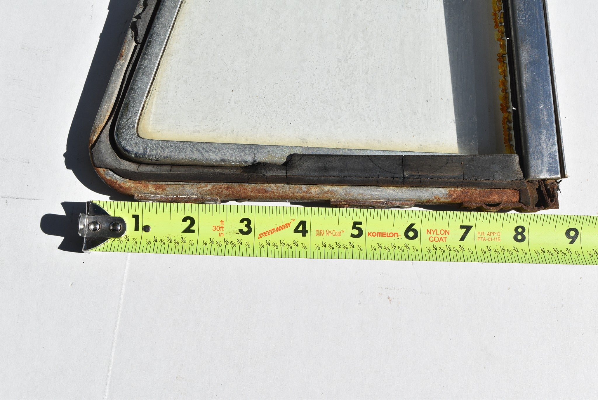 1958 Chevrolet Bel Air 4 Door Sedan RH Vent Window Glass Frame 58 Chev ...