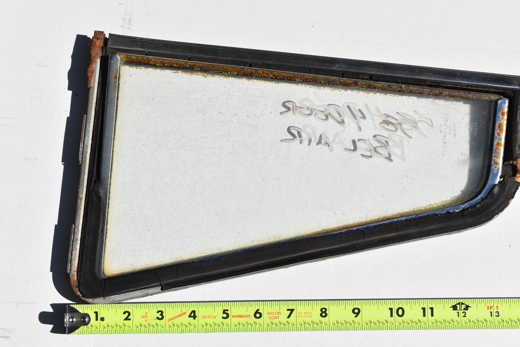 1958 Chevrolet Bel Air 4 Door Sedan RH Vent Window Glass Frame 58 Chev ...