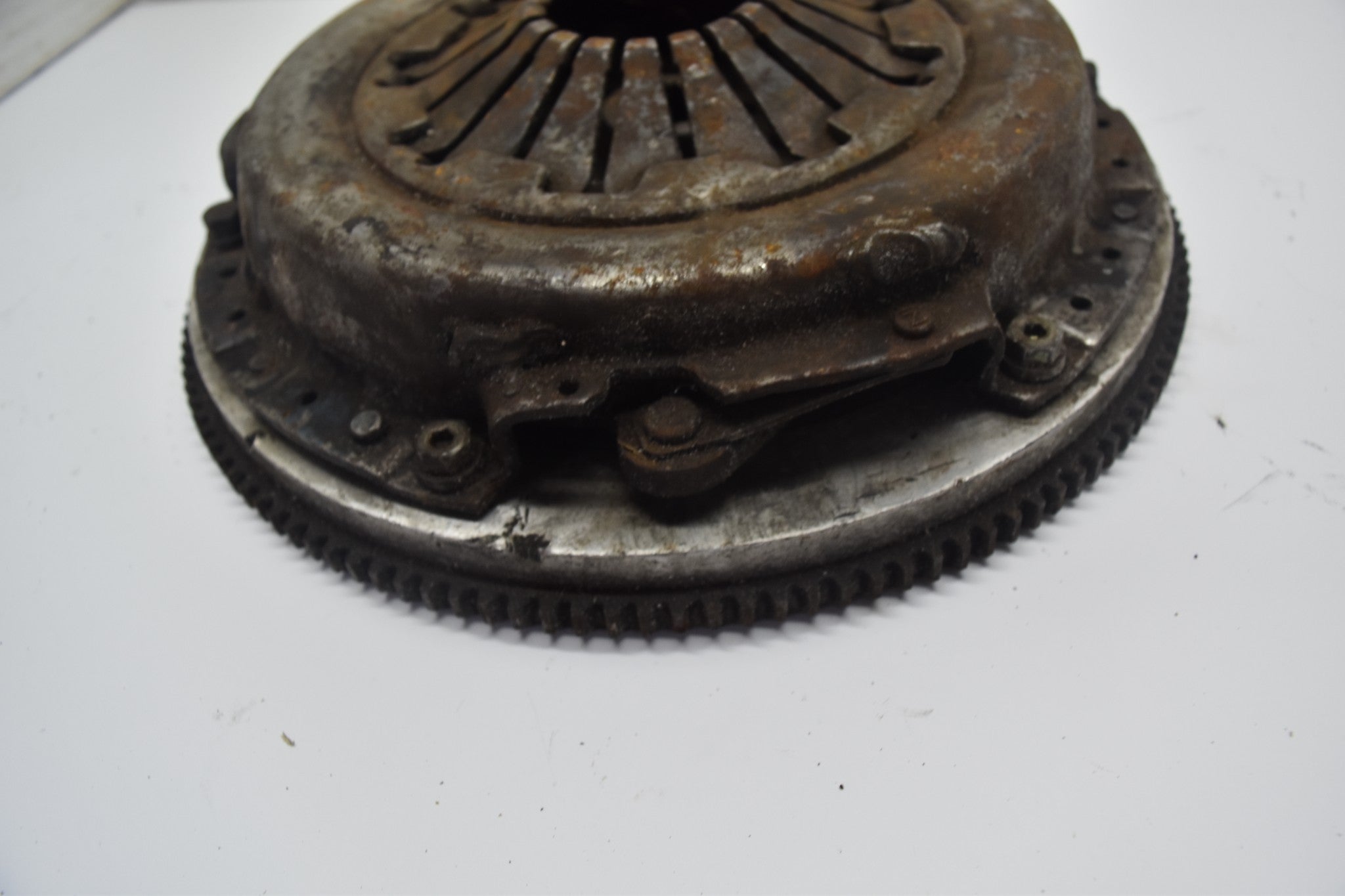 Ford 2.3 4 Cylinder 4 Speed Flywheel Plate Assembly 2.3 Mini Stock Rac ...
