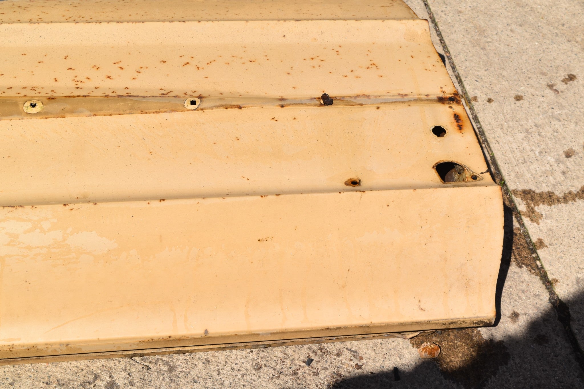 1964 Ford Galaxie 500 2 Door Right Passenger Door Shell Convertible Ha ...