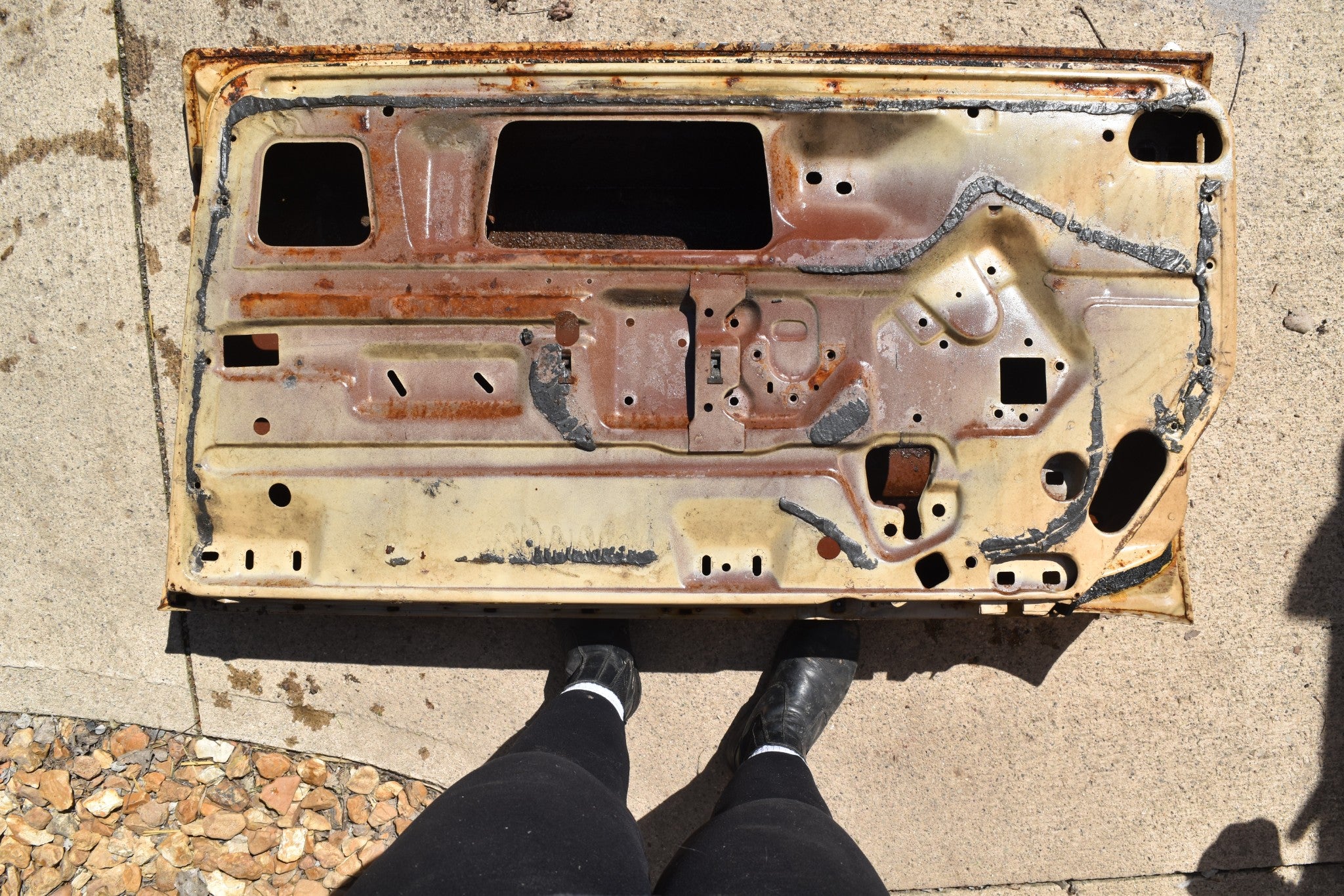 1964 Ford Galaxie 500 2 Door Right Passenger Door Shell Convertible Ha ...