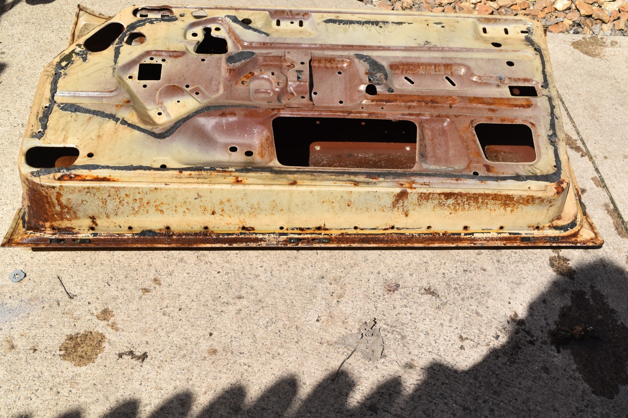 1964 Ford Galaxie 500 2 Door Right Passenger Door Shell Convertible Ha ...