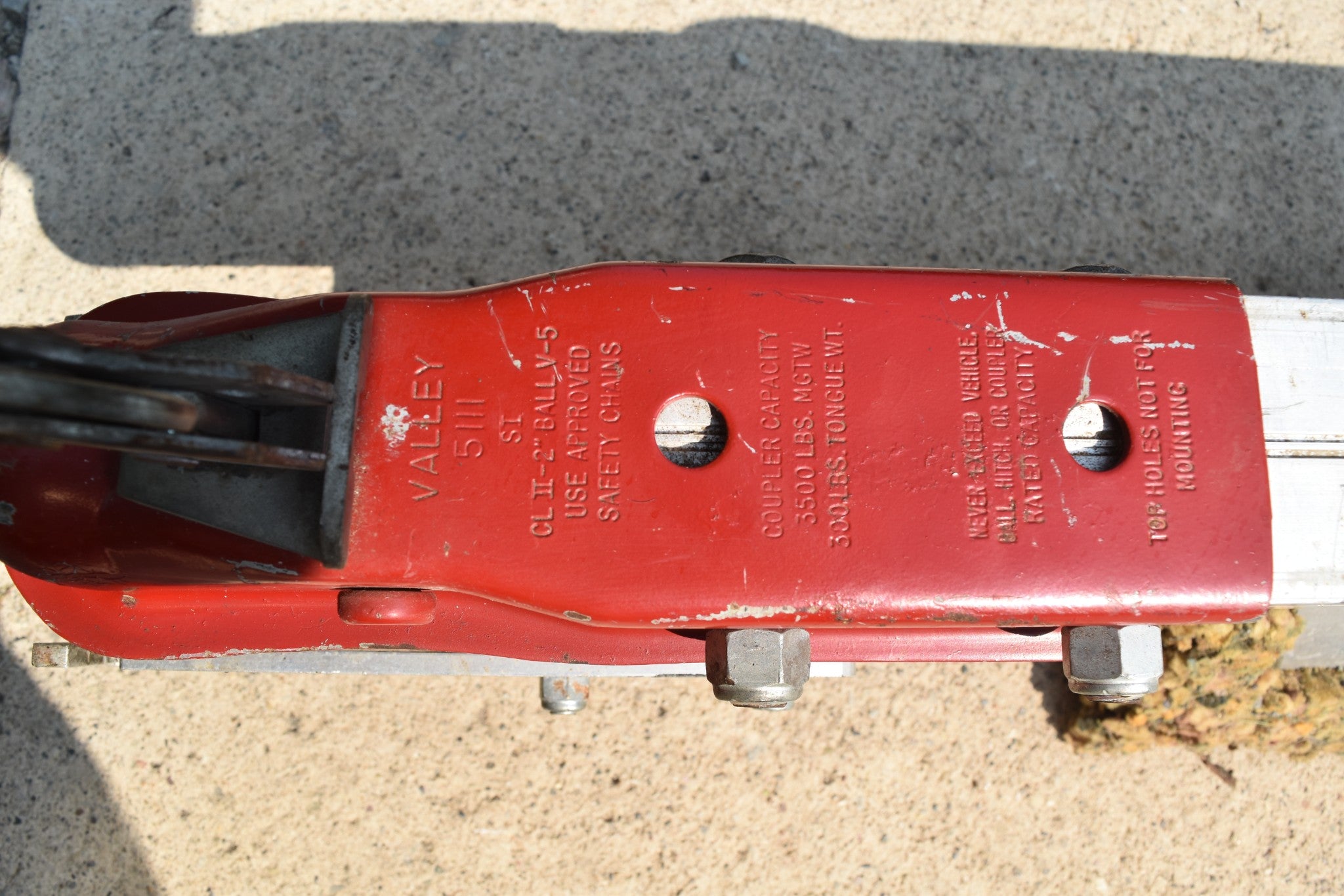 VALLEY 5111 COUPLER V5 BALL CLII- 2" STEEL HITCH EXTEND ARM– FatMan's ...