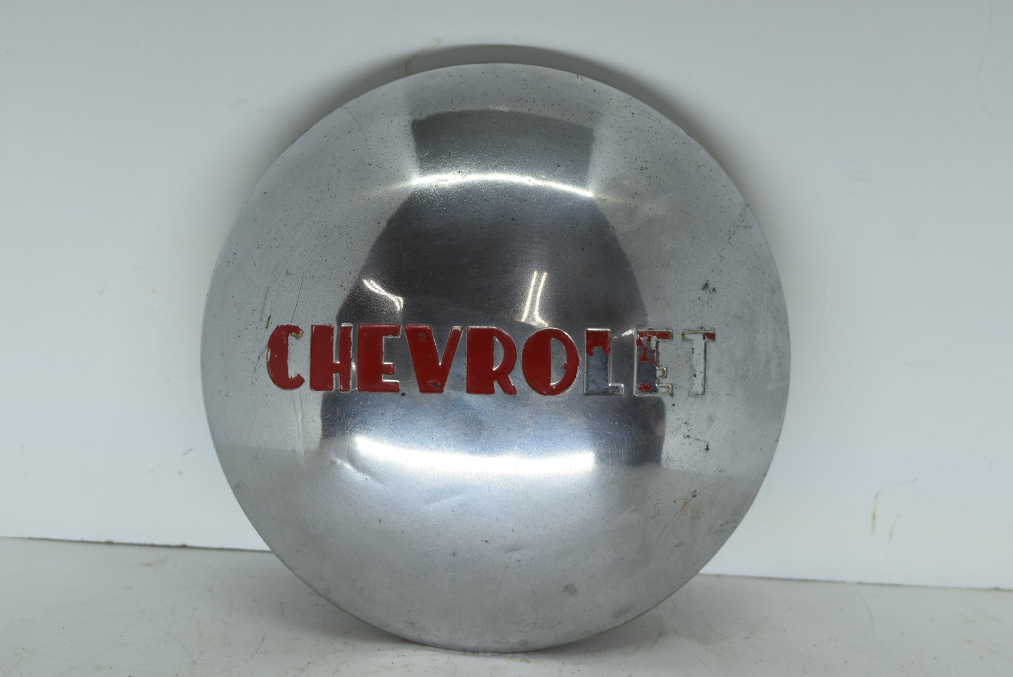 1947-1953 Chevy 1/2 Ton Truck HubCap Dog Dish OEM Original Chipped Pai ...