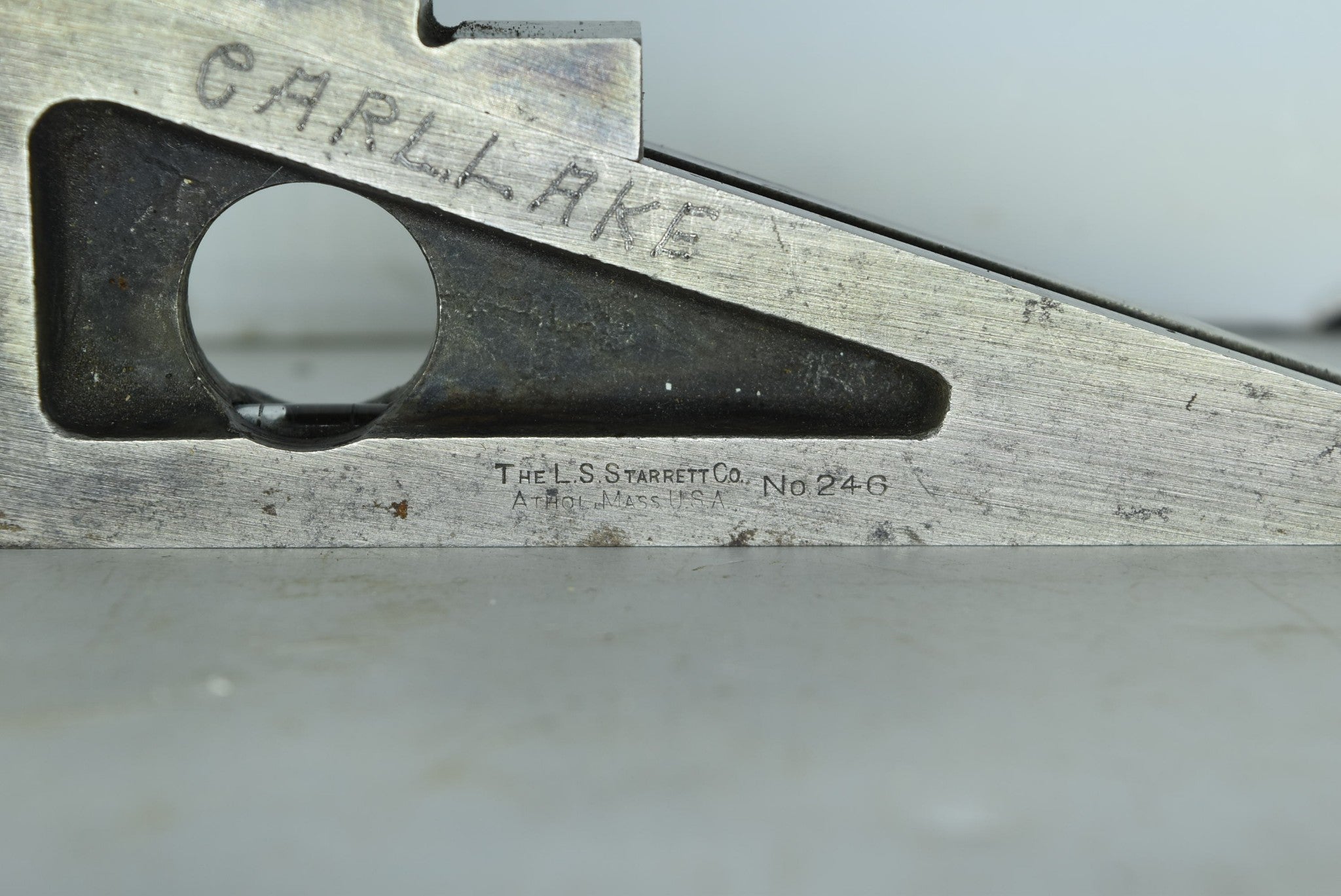 Vintage L.S. Starrett No. 246 Plane And Shaper Gauge Tool Machinist Di ...