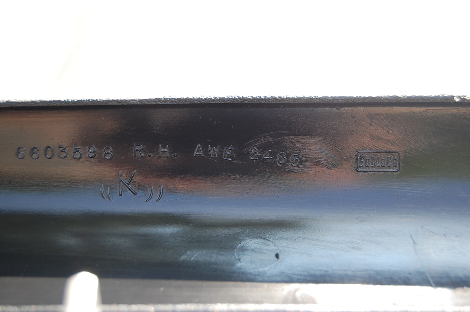 Used 1979 79 Ford Mustang A Pillar Trim Piece Black Original RH Passen ...