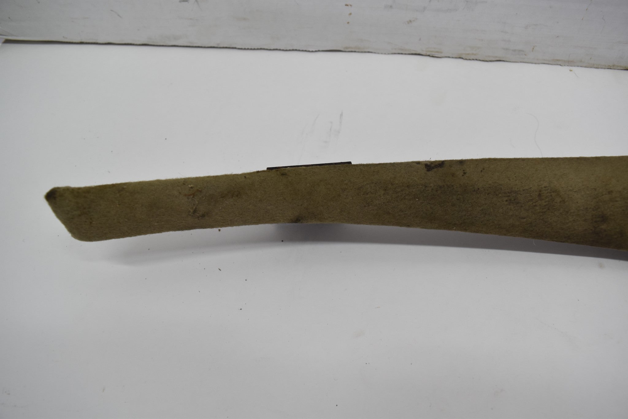 1958 CADILLAC LIMO SERIES 75 UPPER PASSENGER DIVIDER WINDOW UPHOLSTERY ...