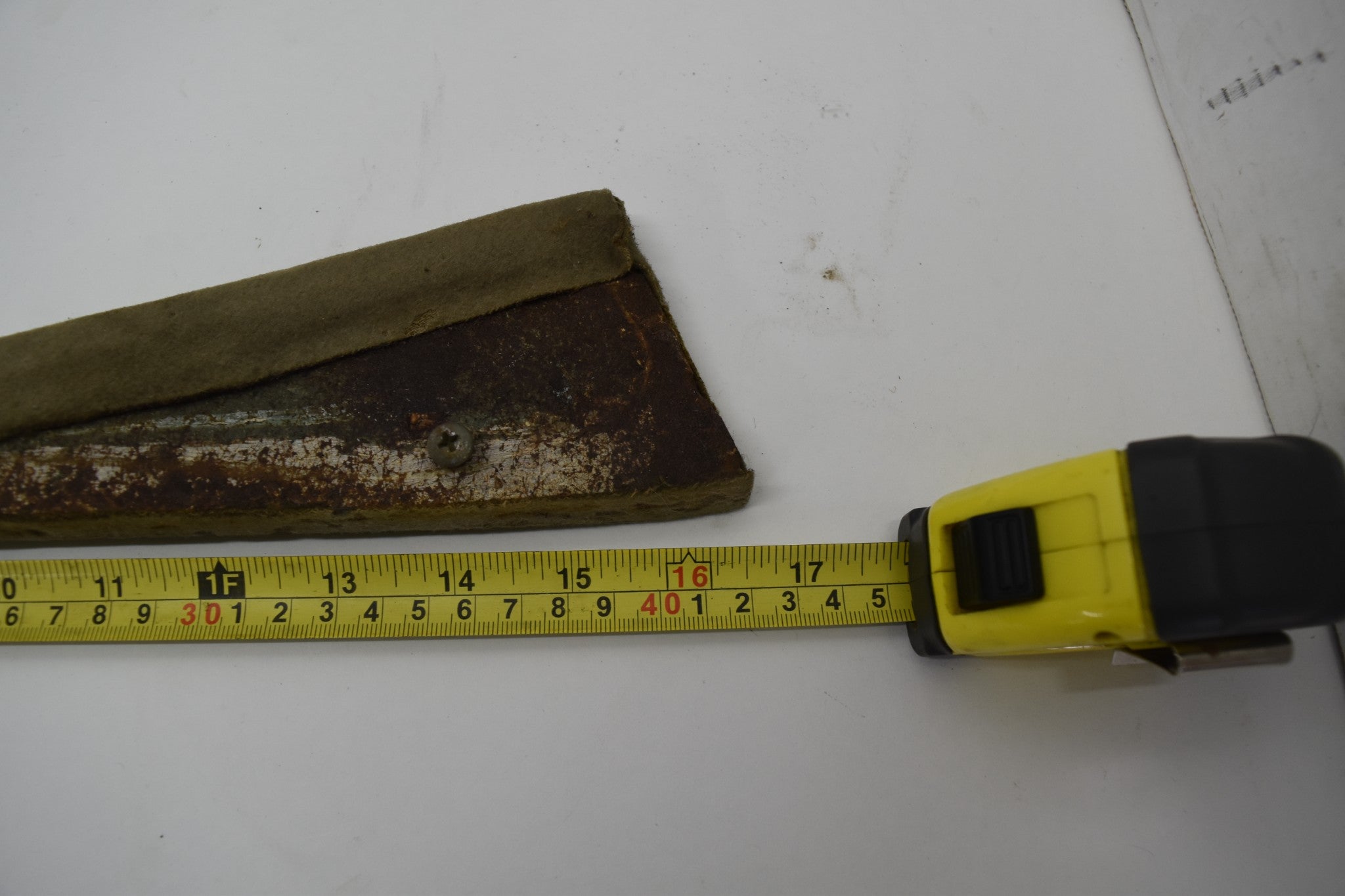 1958 CADILLAC LIMO SERIES 75 UPPER PASSENGER DIVIDER WINDOW UPHOLSTERY ...