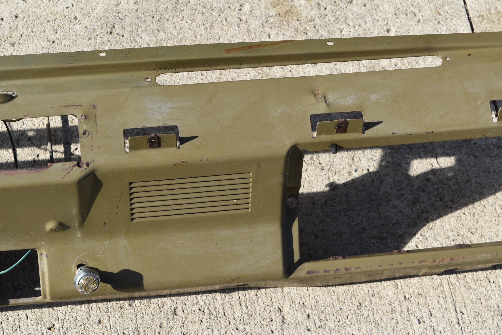 1972 1980 International Scout II Dash Gauge Harness Complete Metal 72 ...