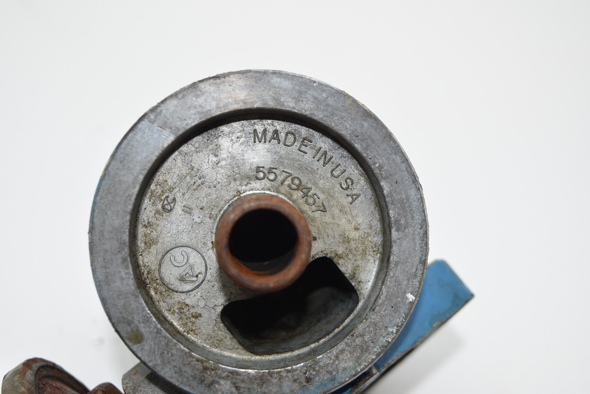 1965-79 PONTIAC OIL FILTER HOUSING ADAPTER RAM AIR H.O. ANGLED firebir ...