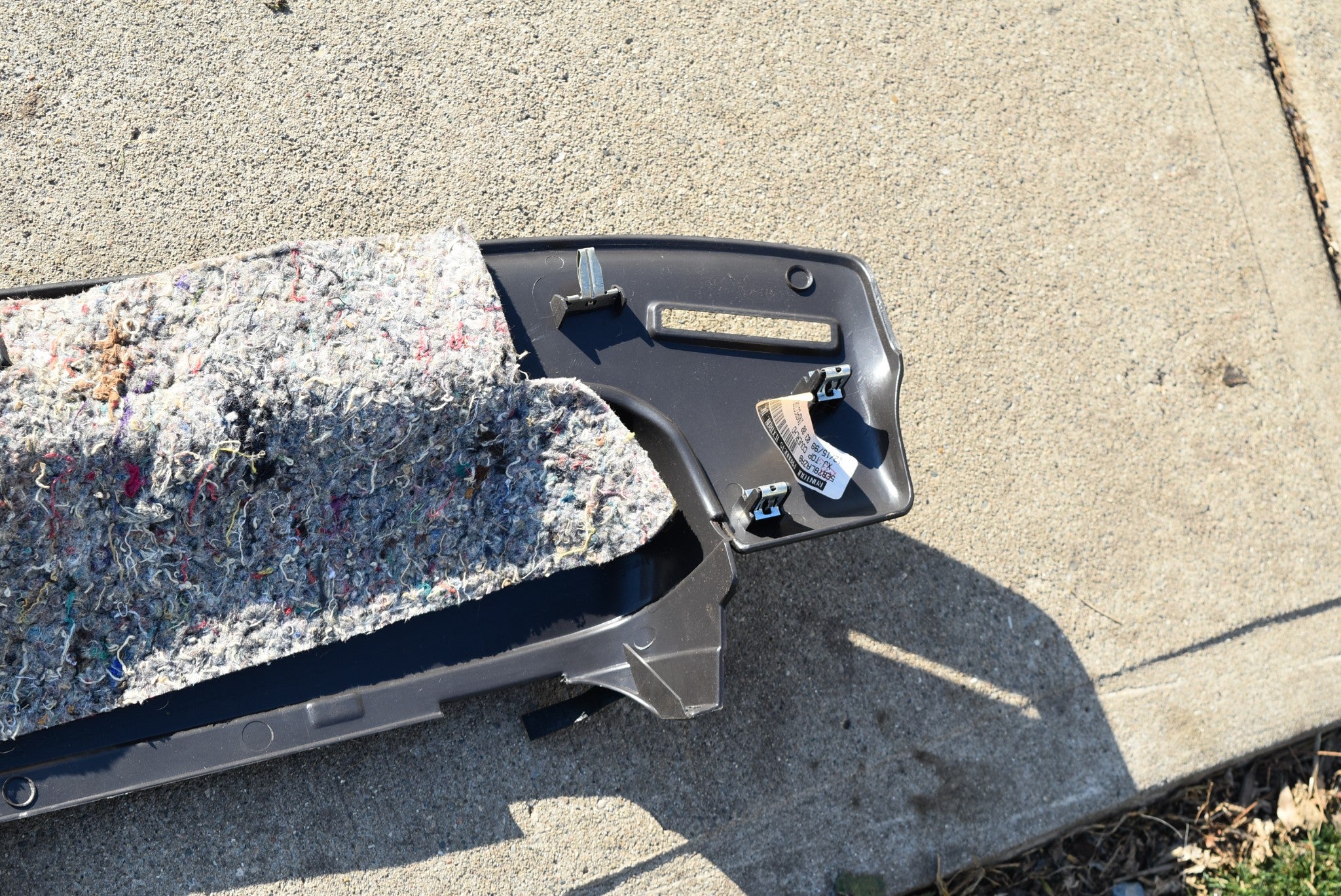 1997 2001 Jeep Cherokee Upper Dash Panel Topper Pad Cover Gray Agate 9 ...