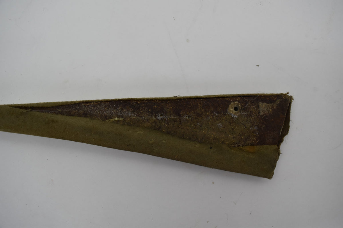 1958 CADILLAC LIMO SERIES 75 UPPER DRIVER DIVIDER WINDOW UPHOLSTERY TR ...