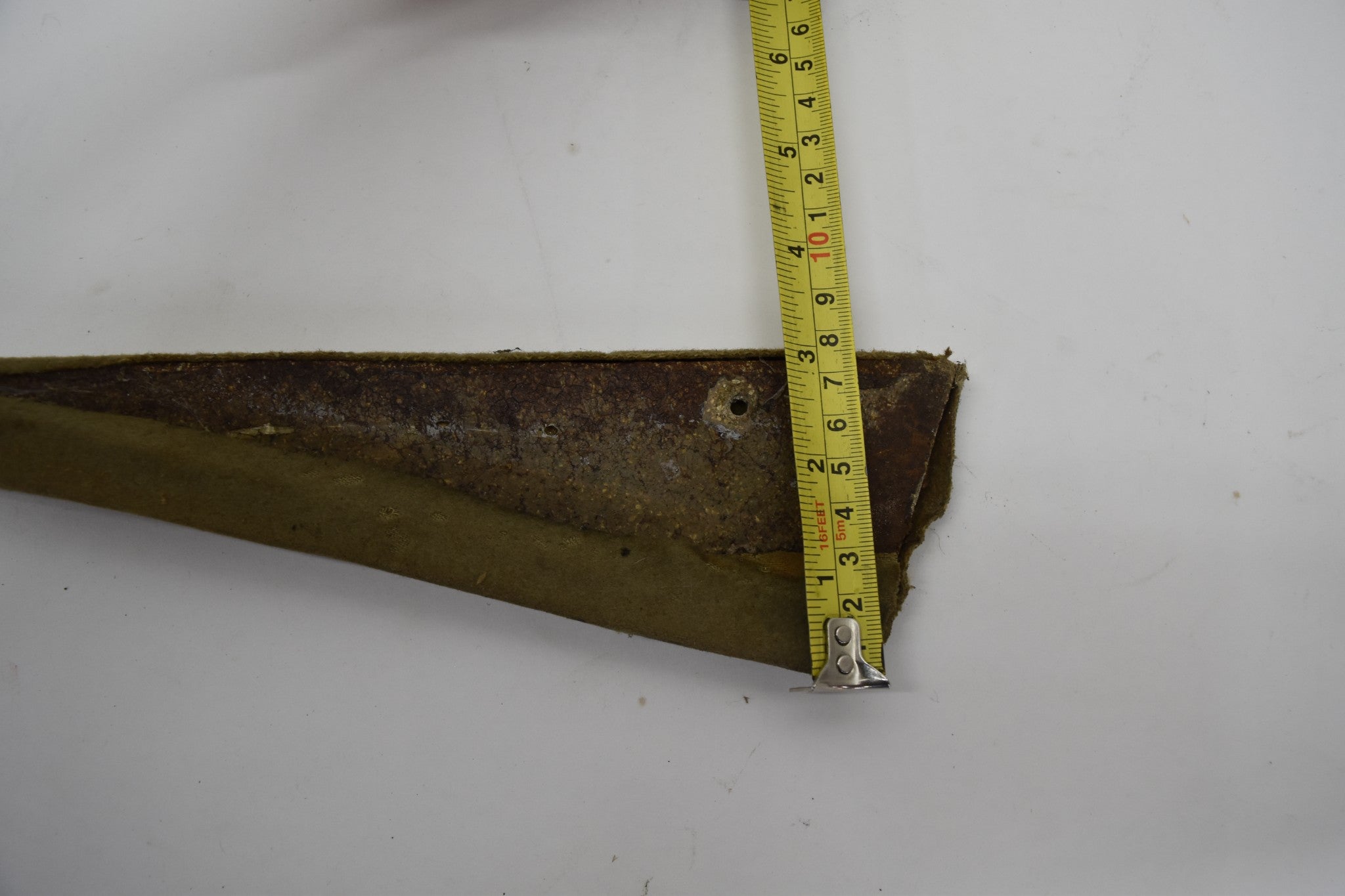 1958 CADILLAC LIMO SERIES 75 UPPER DRIVER DIVIDER WINDOW UPHOLSTERY TR ...