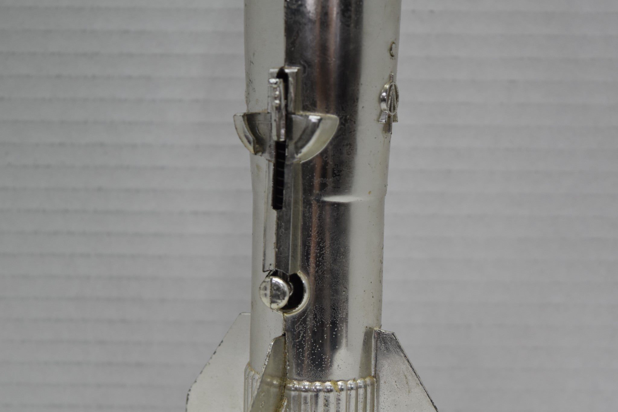 Berzac Creation Vacumet Rocket Ship Mechanical Coin Bank Space Ship To ...