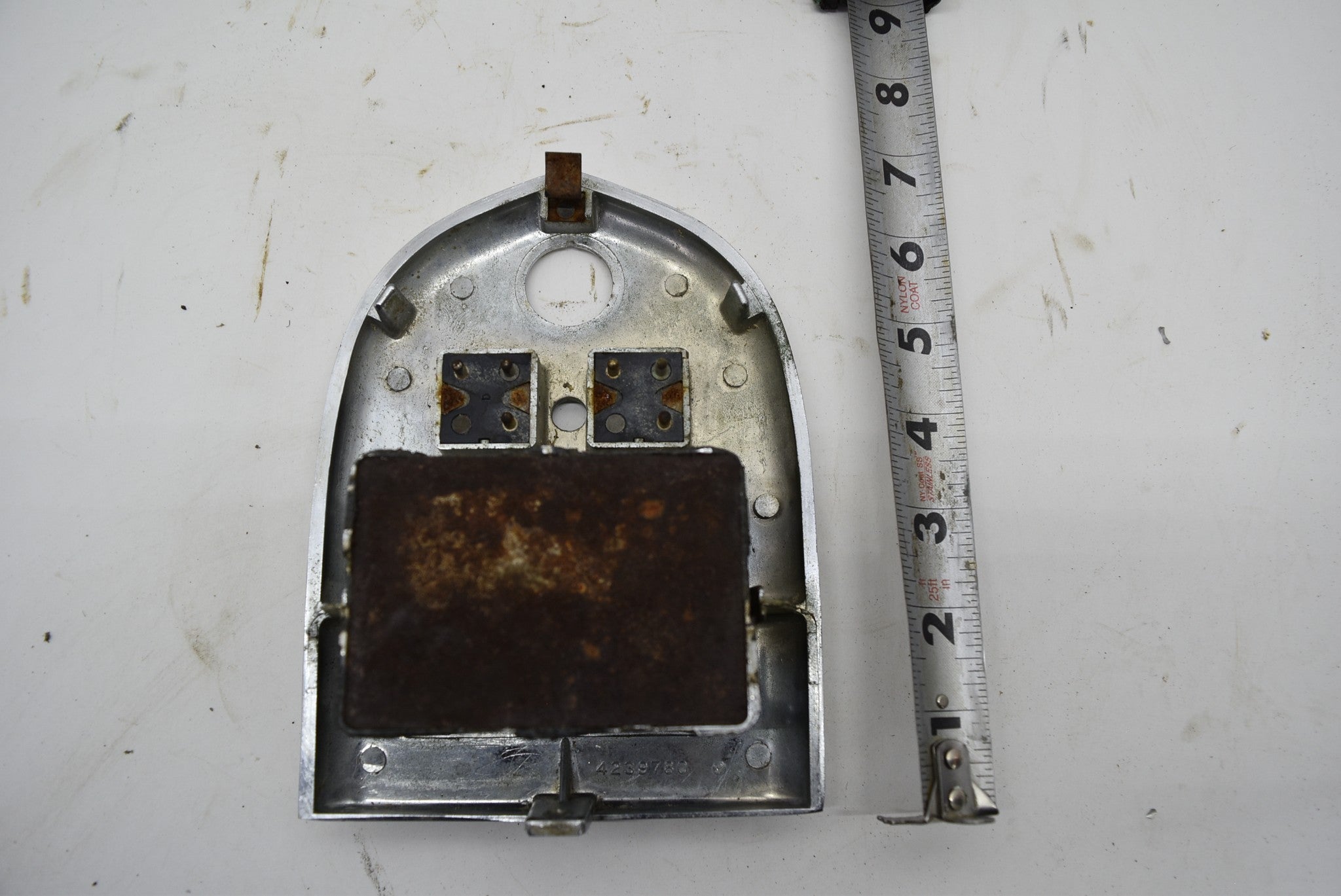 1958 Cadillac Limo Rear seat window switches ash tray assembly 58 Flee ...