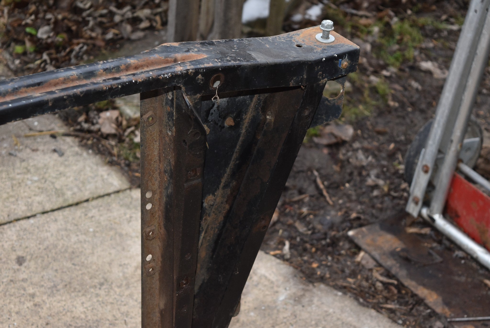 1958 Cadillac Series 75 Fleetwood Limo Core Support Radiator 58– FatMan ...