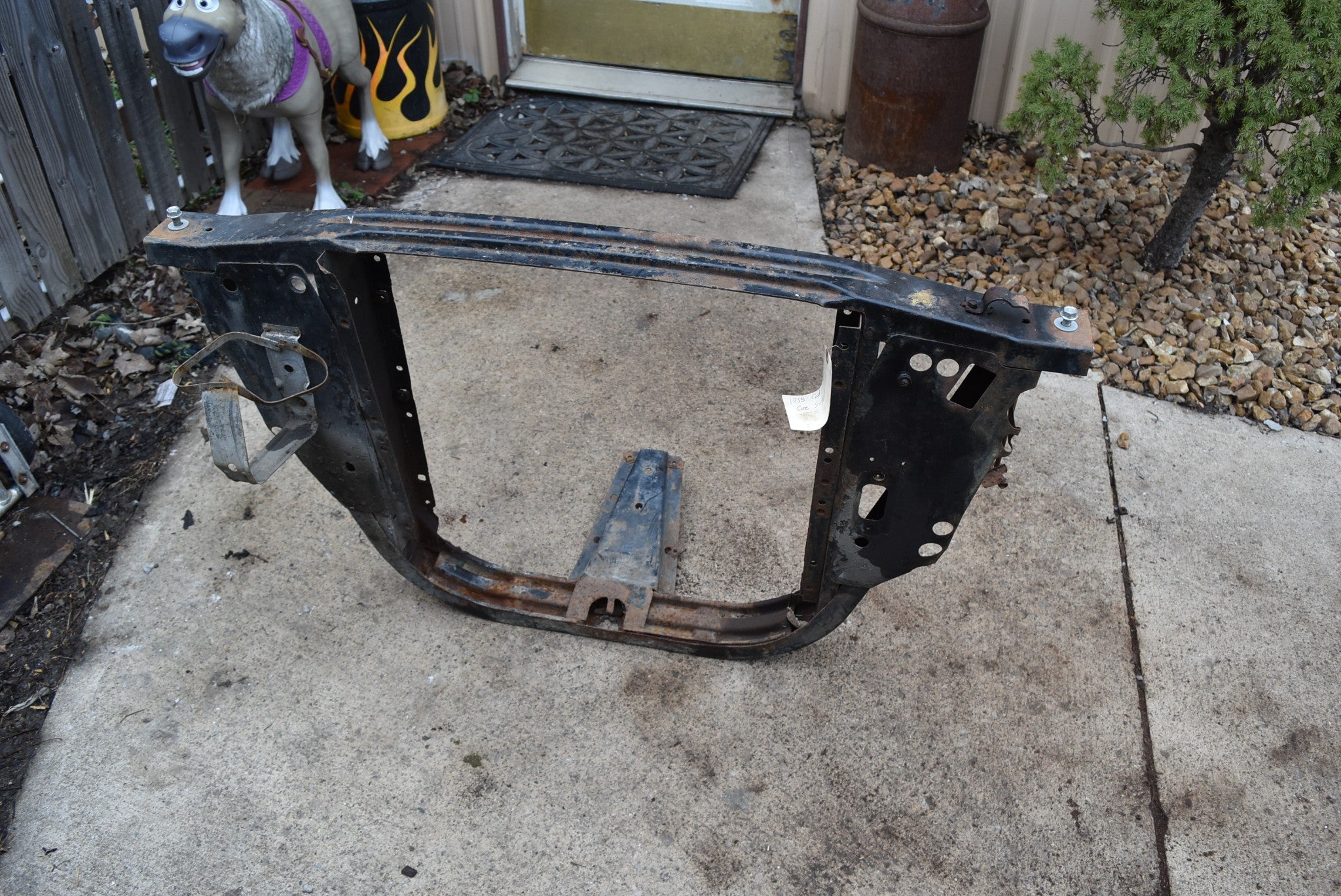1958 Cadillac Series 75 Fleetwood Limo Core Support Radiator 58– FatMan ...