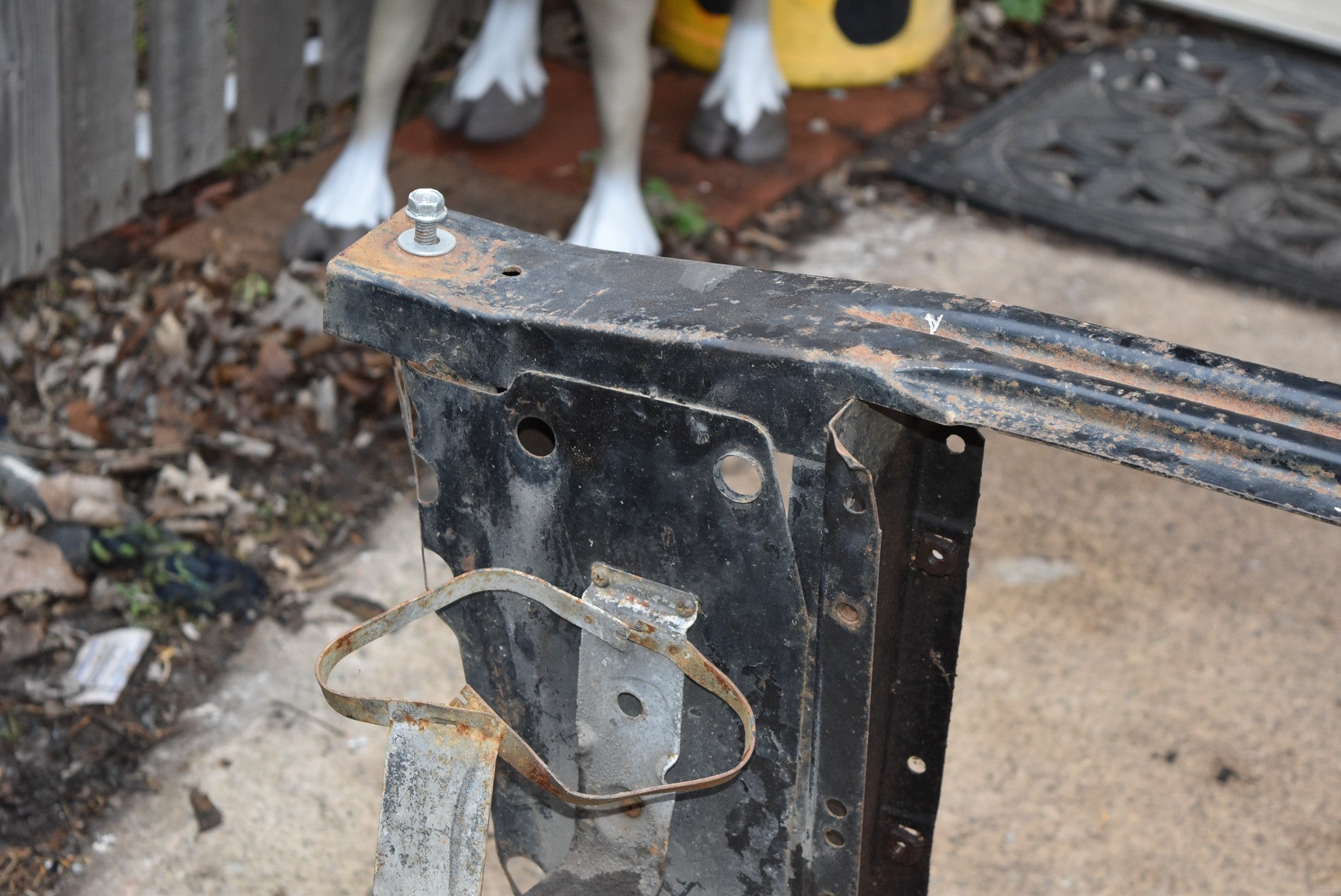 1958 Cadillac Series 75 Fleetwood Limo Core Support Radiator 58– FatMan ...