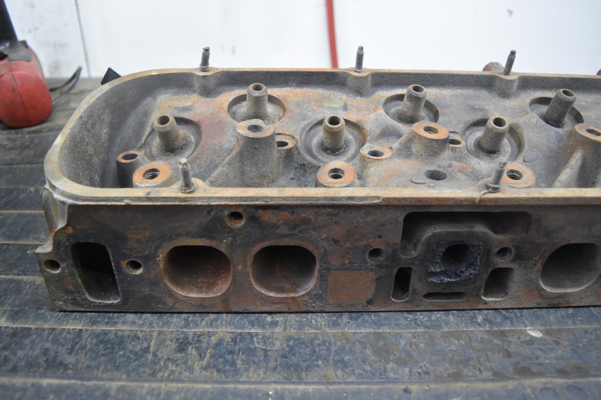 BBC BIG BLOCK CHEVY GM OVAL PORT 14081045 CYLINDER HEAD 1978 1987 ...