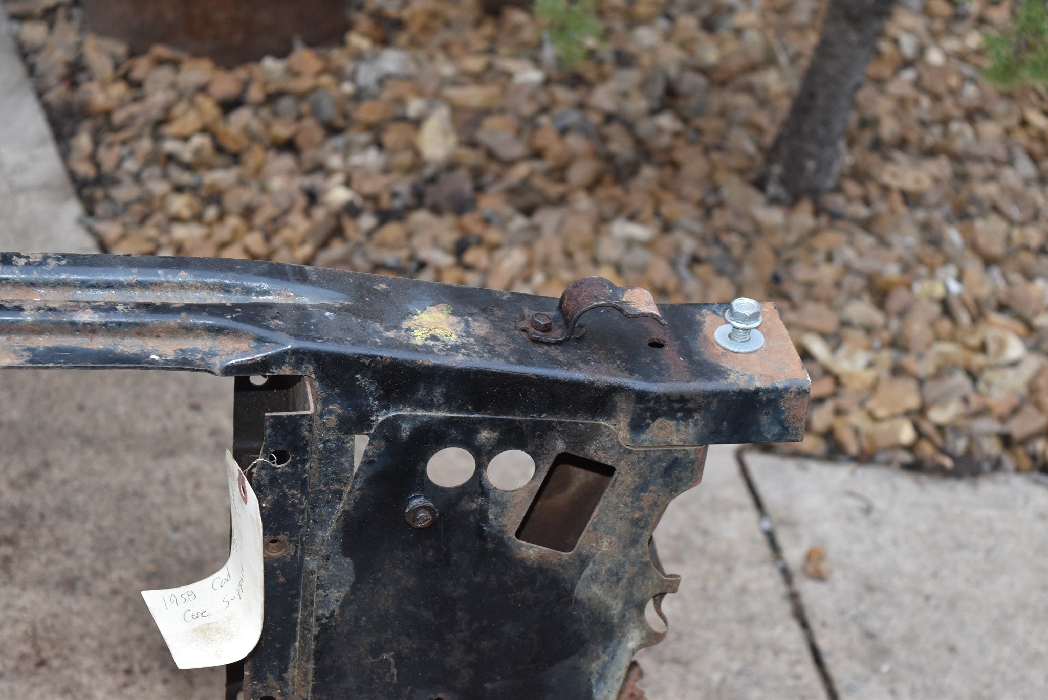 1958 Cadillac Series 75 Fleetwood Limo Core Support Radiator 58– FatMan ...