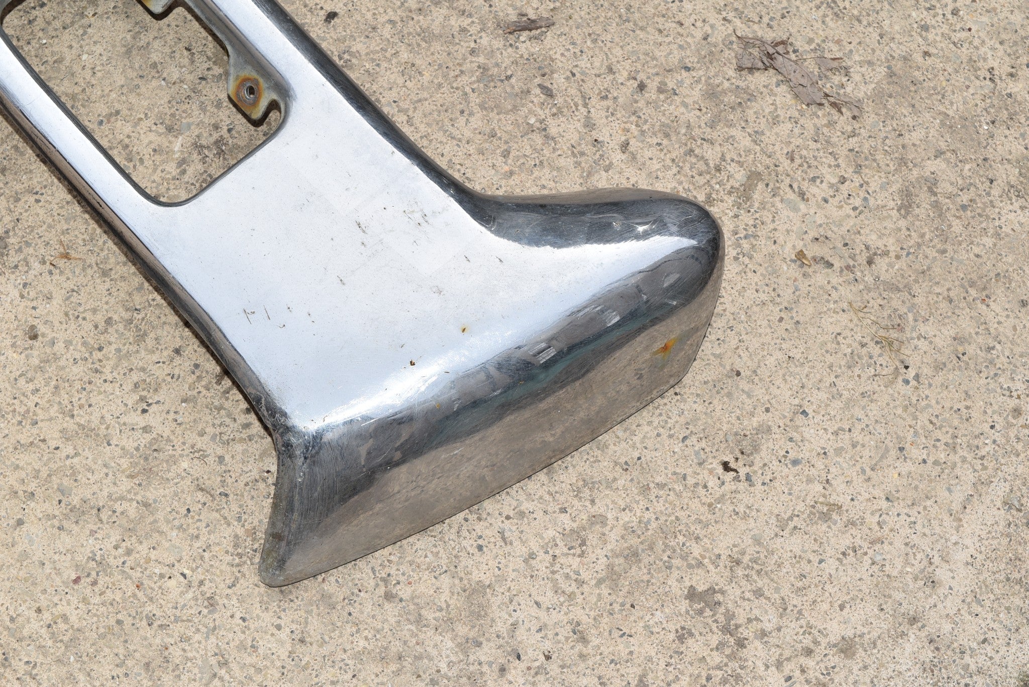 1972 72 Ford Gran Torino Sport GTS Front Bumper Ranchero Straight OEM ...