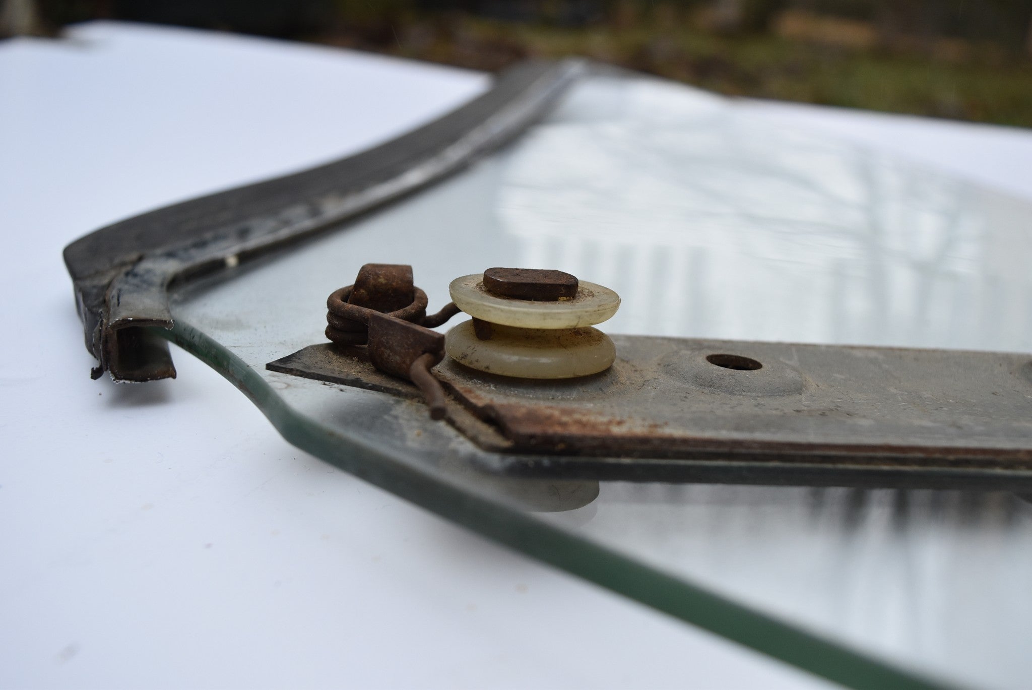 Original OEM 1967 Chevy Camaro RH Passenger Rear Quarter Window Glass ...