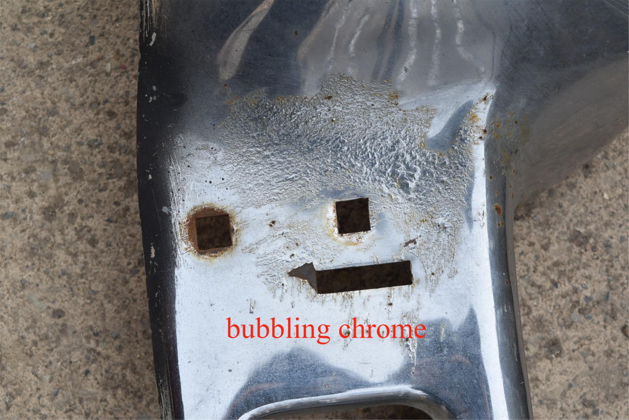 1972 72 Ford Gran Torino Sport GTS Front Bumper Ranchero Straight OEM ...