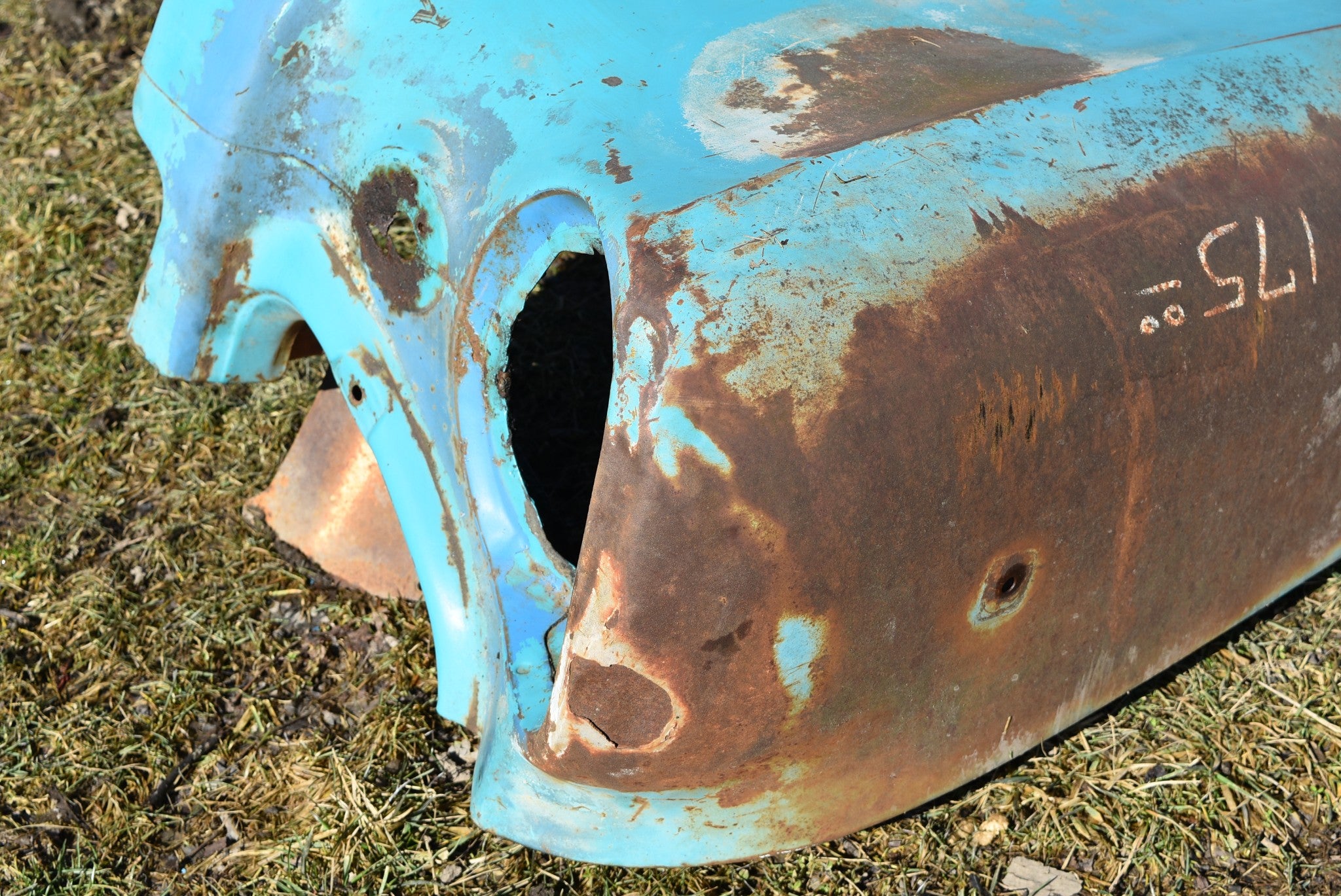 Original 1955-1957 Chevy Truck Fender OEM RH Passenger 55 56 57 1956 C ...