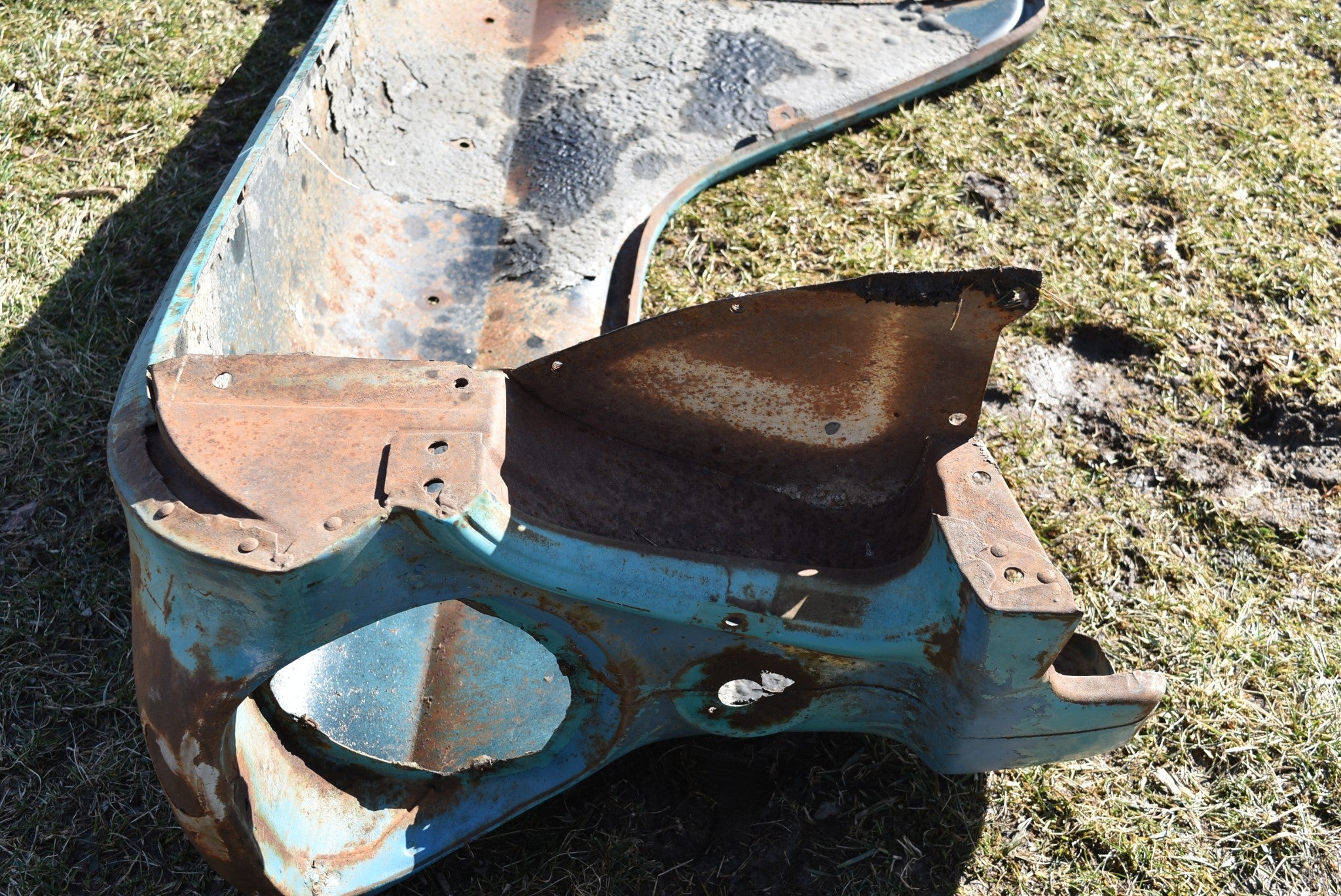 Original 1955-1957 Chevy Truck Fender OEM RH Passenger 55 56 57 1956 C ...