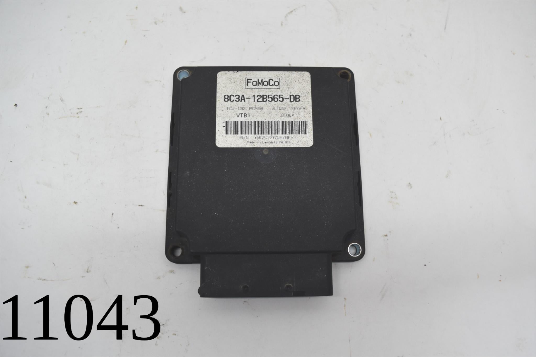 2008 2009 F250 6.4 TCM TRANSMISSION CONTROL MODULE 2008 2009 8C3A 12B5 ...