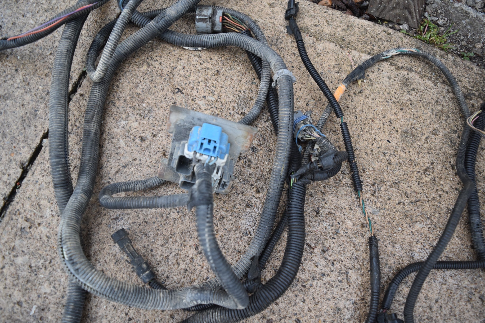 2002 CHEVROLET SILVERADO DURAMAX ENGINE BAY WIRING HARNESS COMPLETE 02 ...