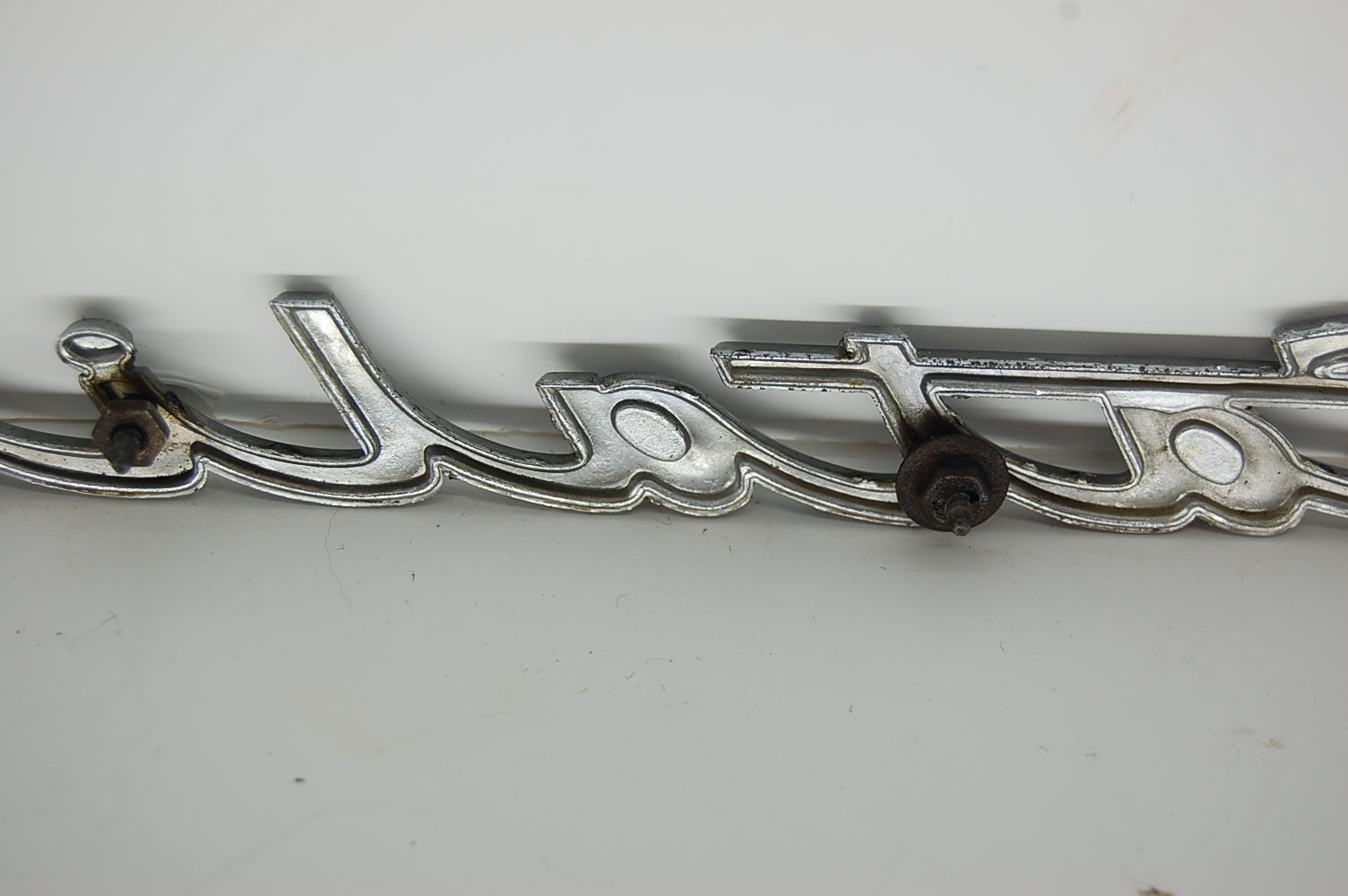 1963 Pontiac Catalina Script Emblem Original Chrome Metal GM– FatMan's ...