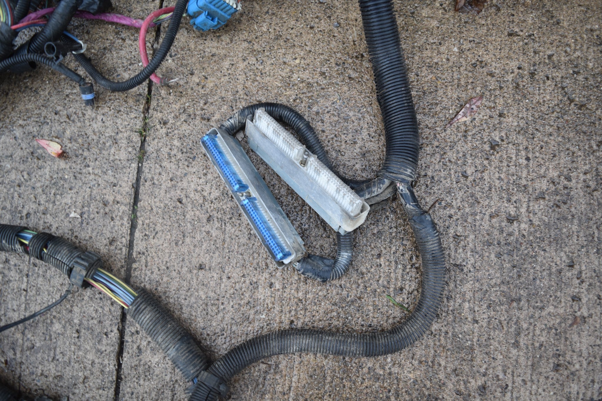 2002 CHEVROLET SILVERADO DURAMAX ENGINE BAY WIRING HARNESS COMPLETE 02 ...