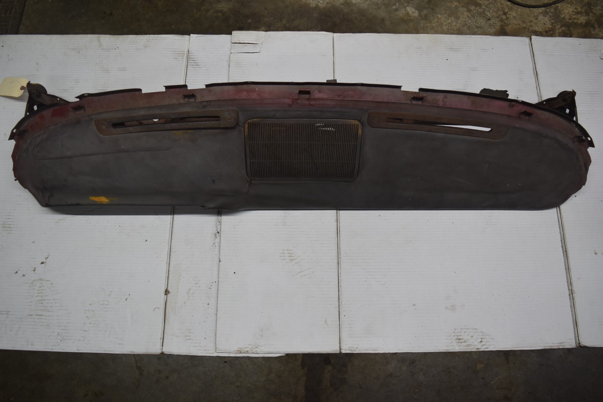 1964 Ford Galaxie 500 Dashboard Pad Dash Shell Metal Interior Assembly ...