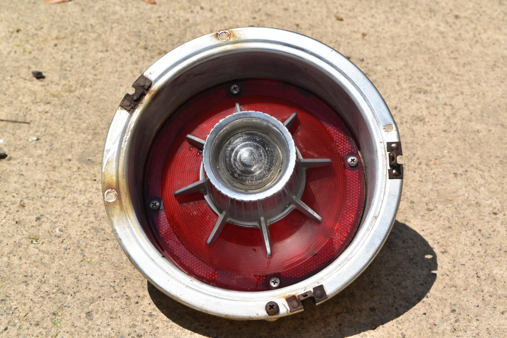 1964 Ford Galaxie XL 500 Tail Light Bucket Assembly Back Up Lens Housi ...