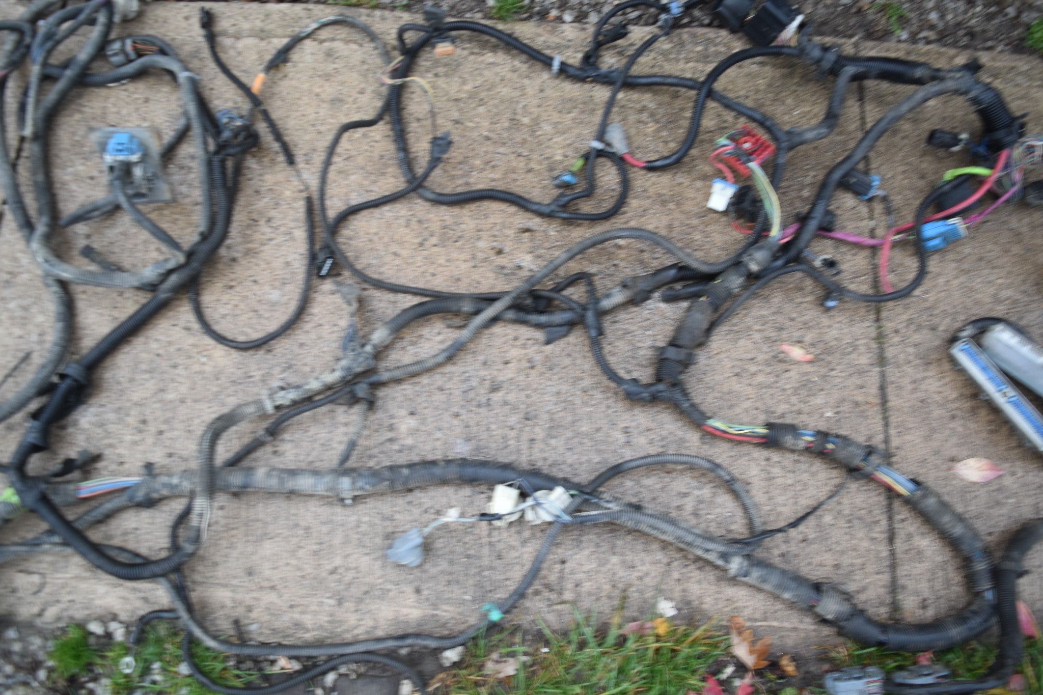 2002 CHEVROLET SILVERADO DURAMAX ENGINE BAY WIRING HARNESS COMPLETE 02 ...