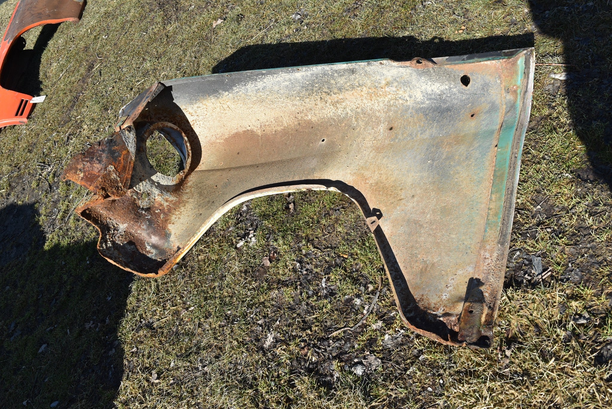 Original 1955-1957 Chevy Truck Fender OEM RH Passenger Chevrolet ...