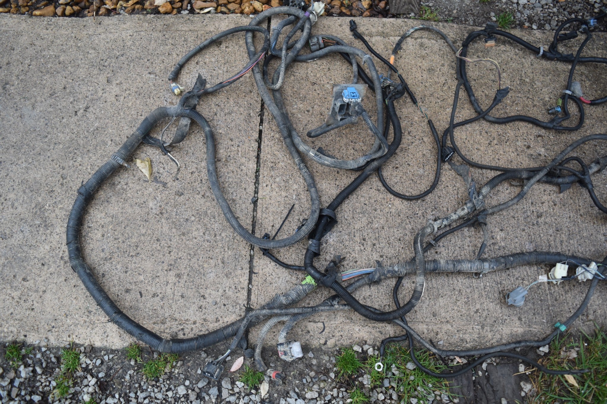 2002 CHEVROLET SILVERADO DURAMAX ENGINE BAY WIRING HARNESS COMPLETE 02 ...