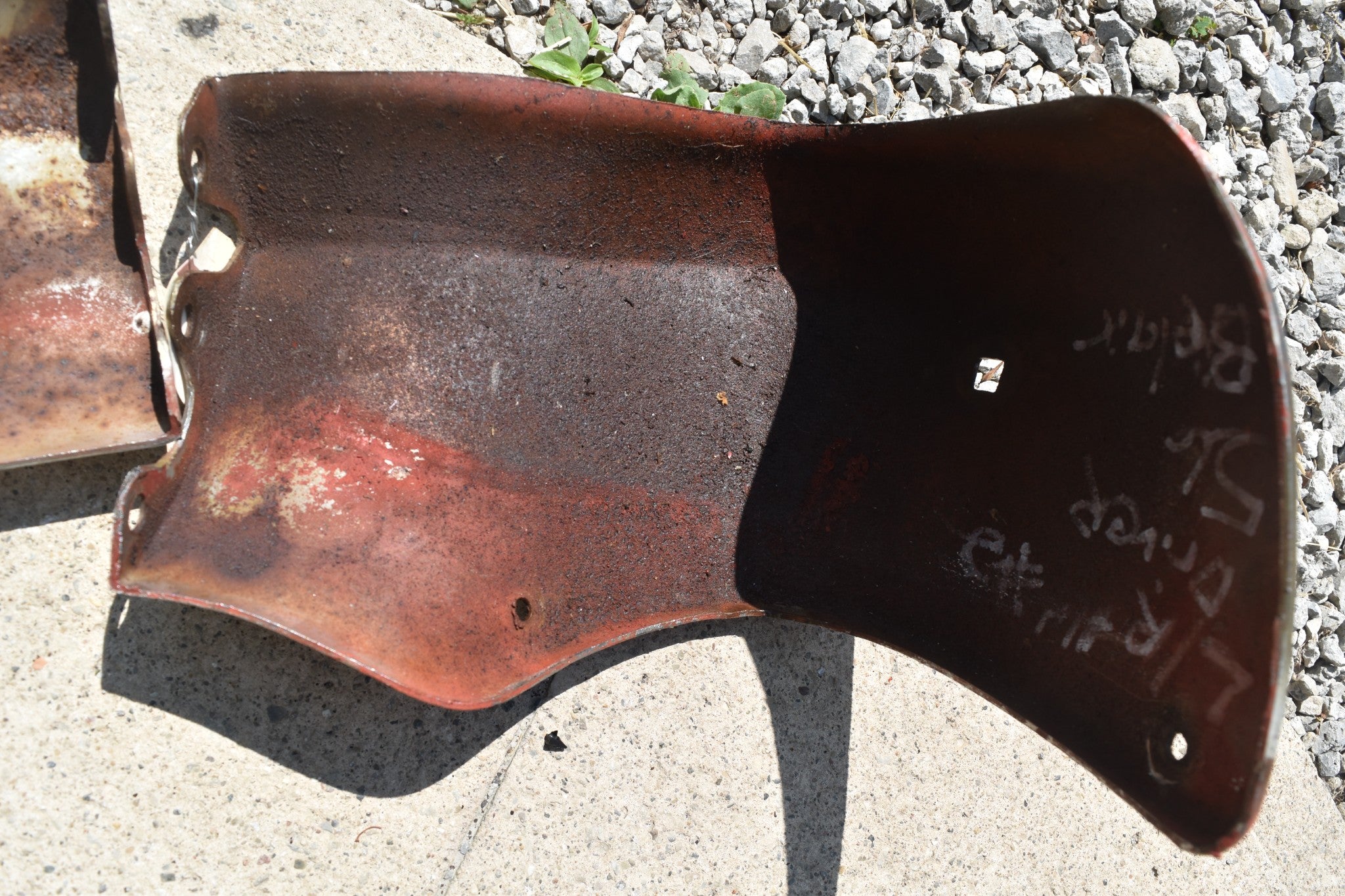 1956 CHEVY CHEVROLET REAR CENTER ENDS BUMPER BEL AIR SEDAN 150 210 56 ...