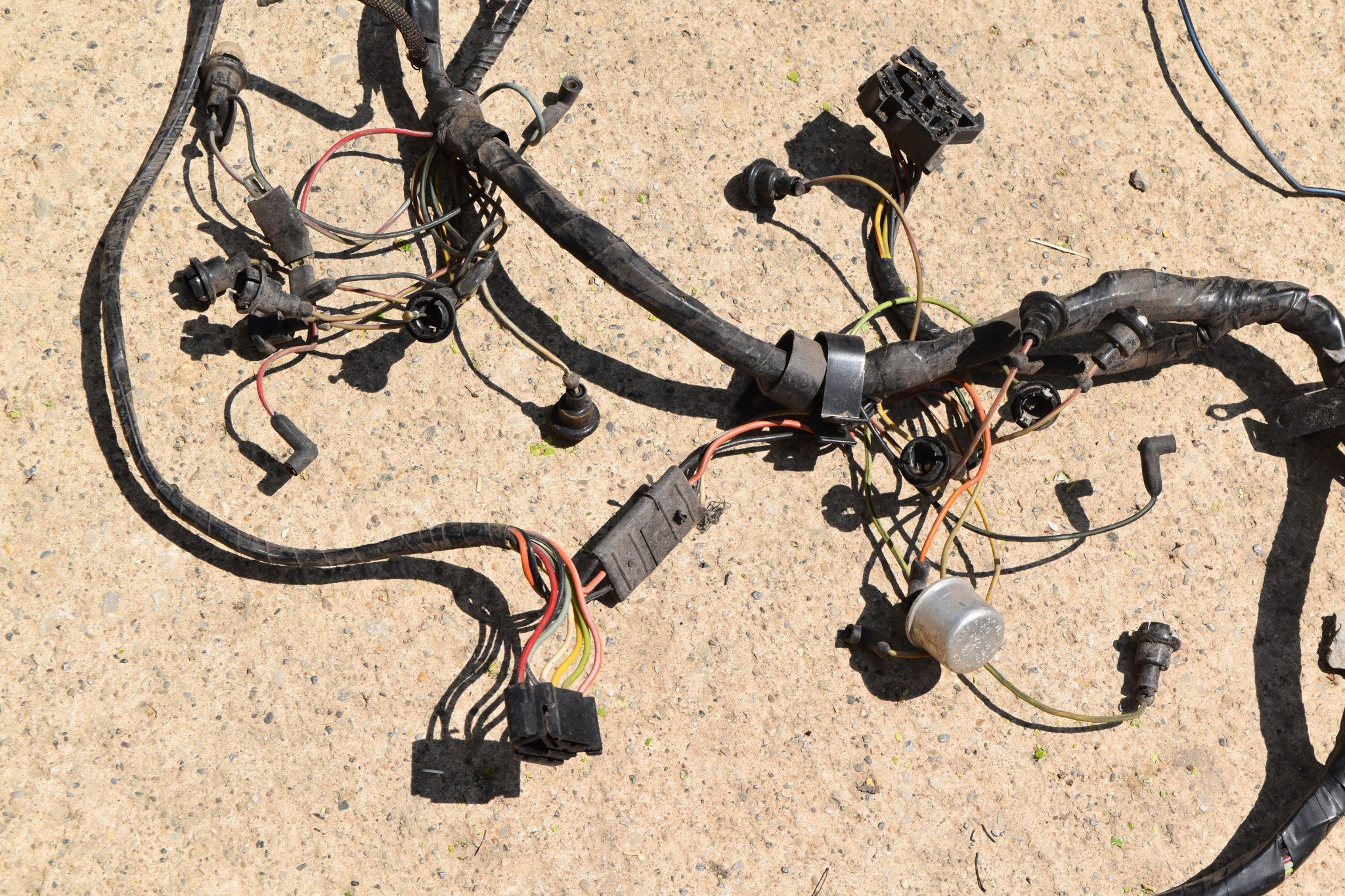 1964 Ford Galaxie XL Under Dash Wiring Harness Fuse Box Loom Wire 64 ...