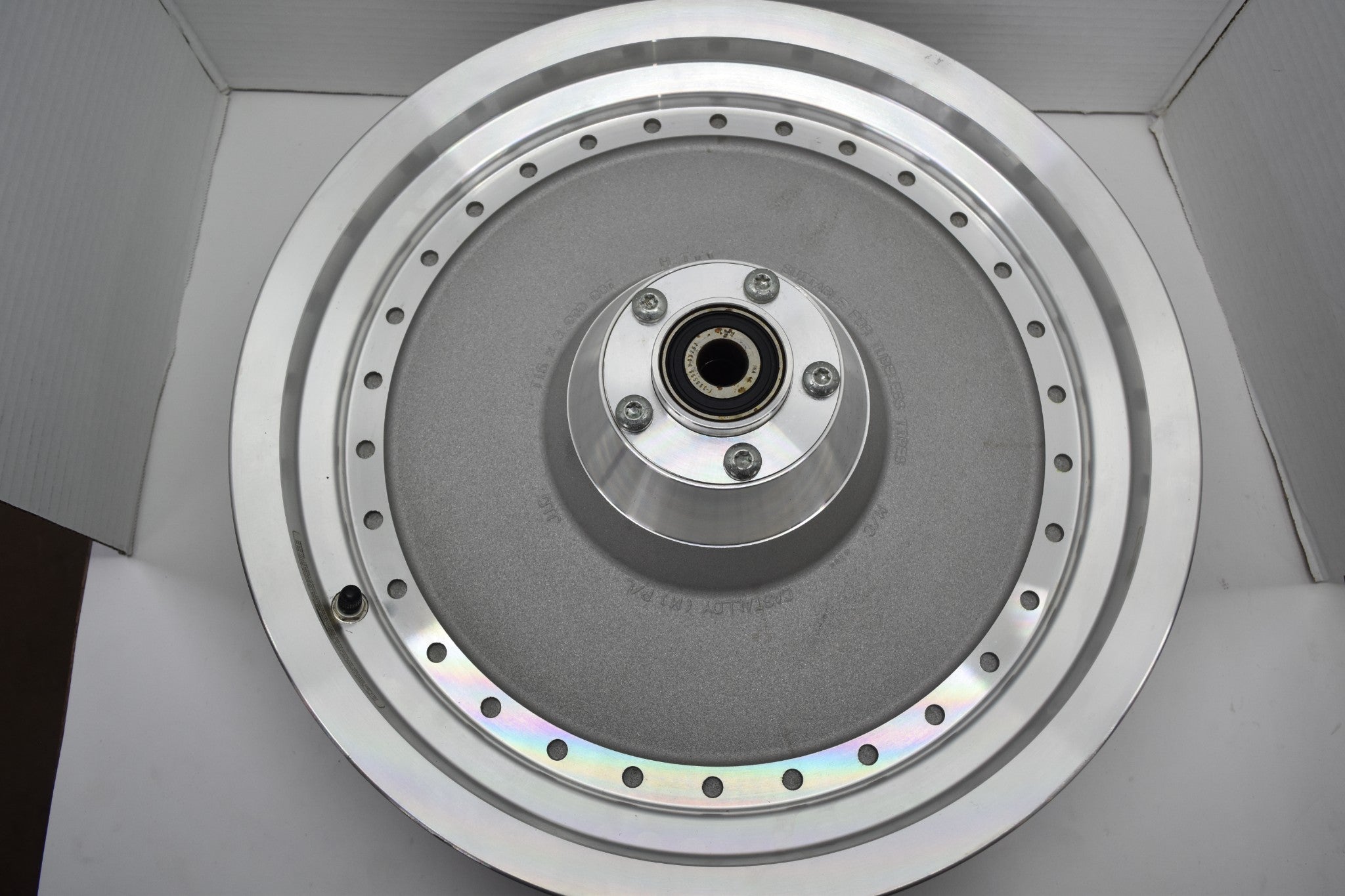 HARLEY-DAVIDSON GENUINE SOFTAIL FATBOY SOLID FRONT WHEEL 16X3 WITH ROT ...