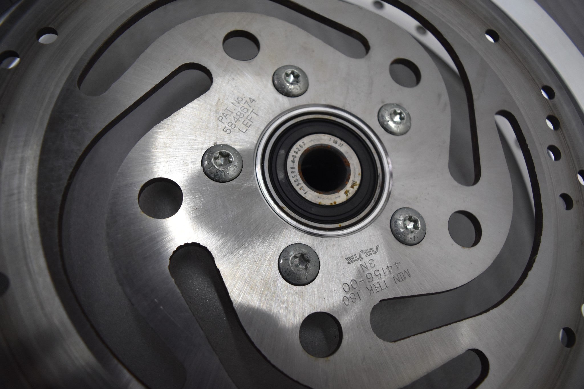 HARLEY-DAVIDSON GENUINE SOFTAIL FATBOY SOLID FRONT WHEEL 16X3 WITH ROT ...