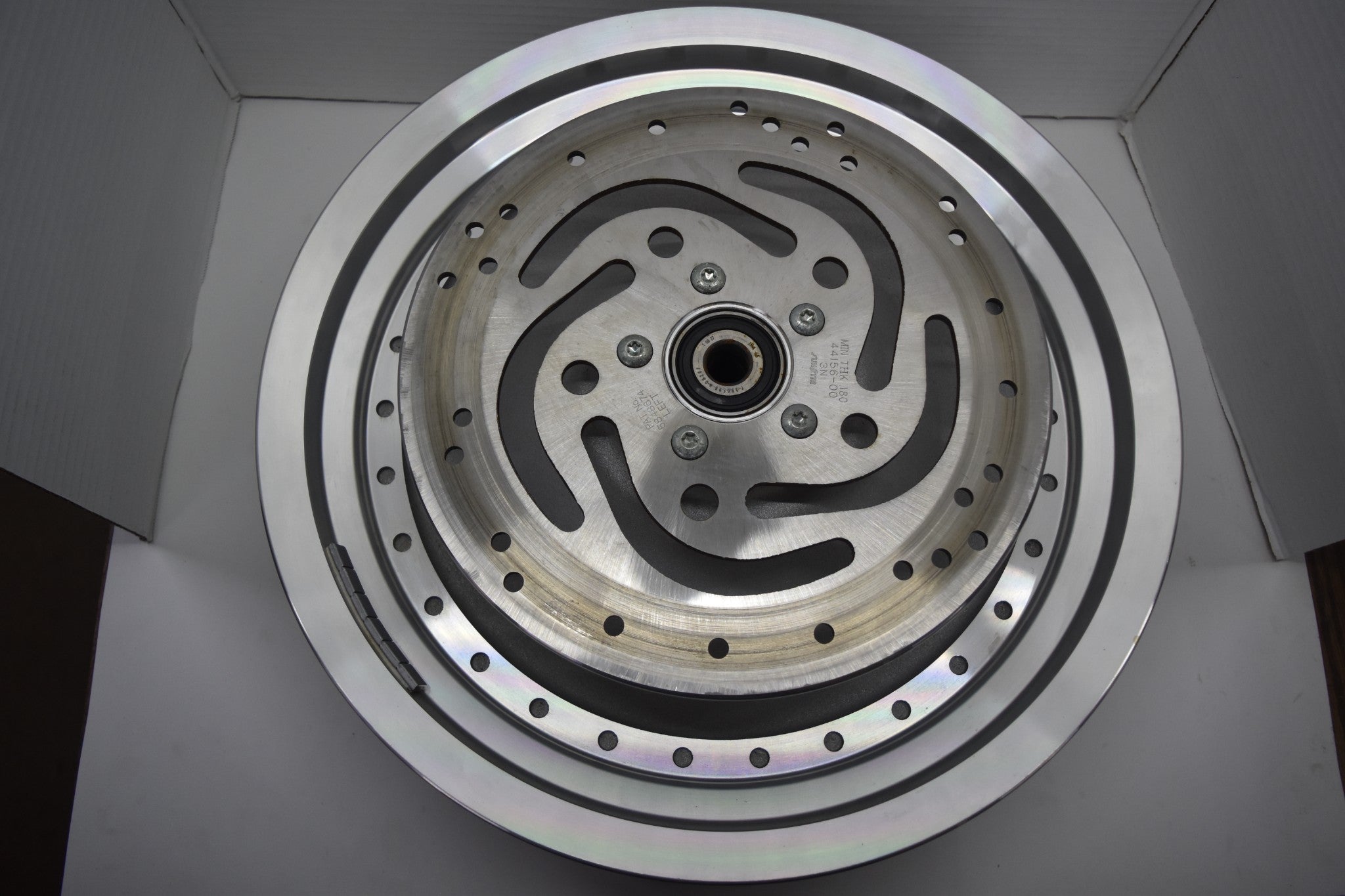 HARLEY-DAVIDSON GENUINE SOFTAIL FATBOY SOLID FRONT WHEEL 16X3 WITH ROT ...