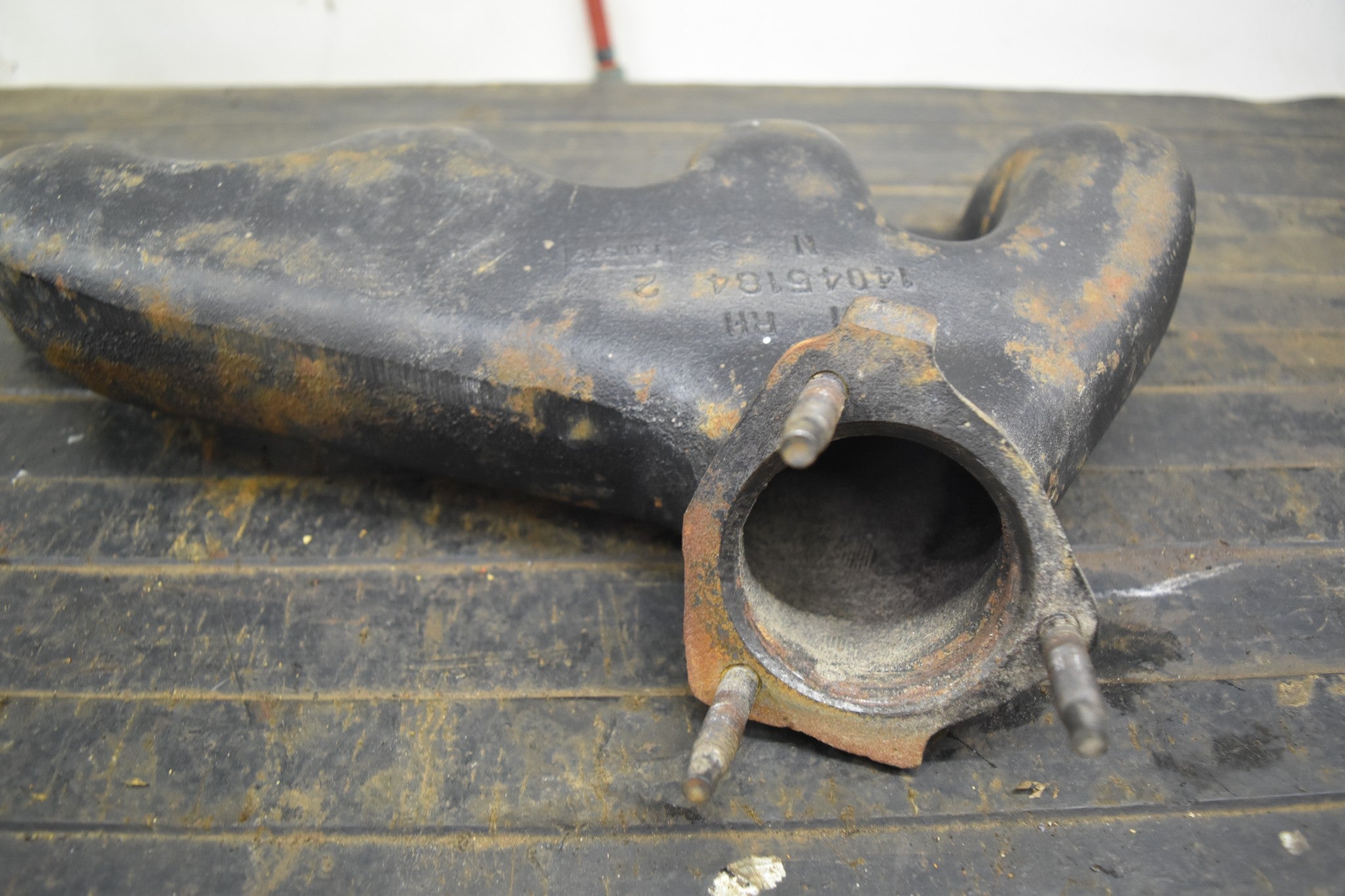 1965 1990 366 427 GMC CHEVY BIG BLOCK ENGINE EXHAUST MANIFOLD 14045184 ...